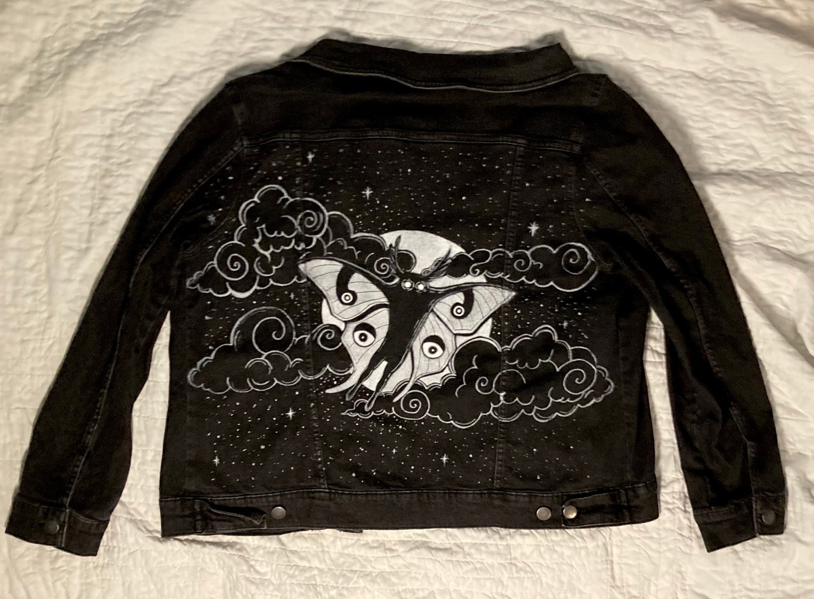 Mothman Jean Jacket - Etsy