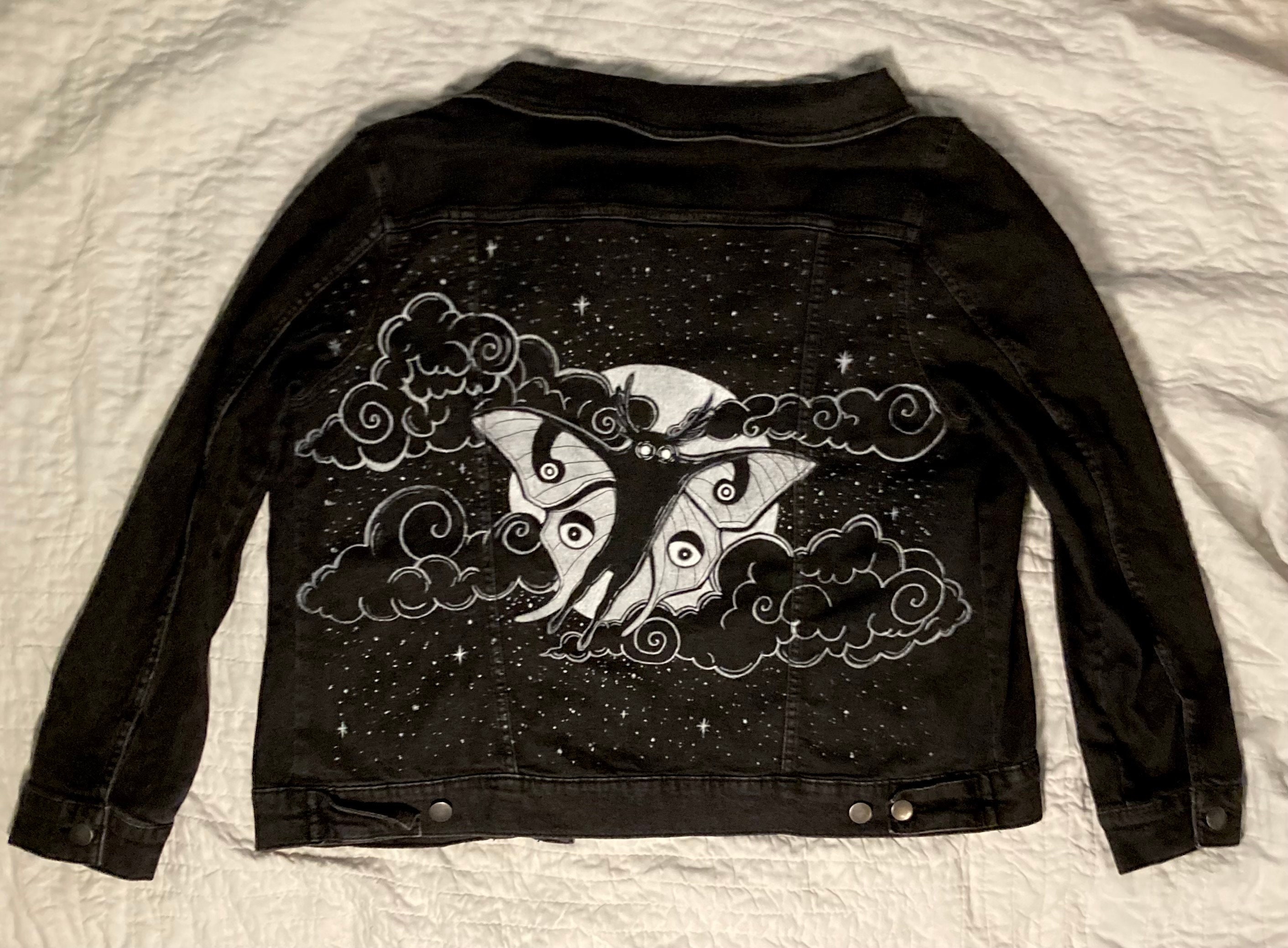 Mothman Jean Jacket - Etsy