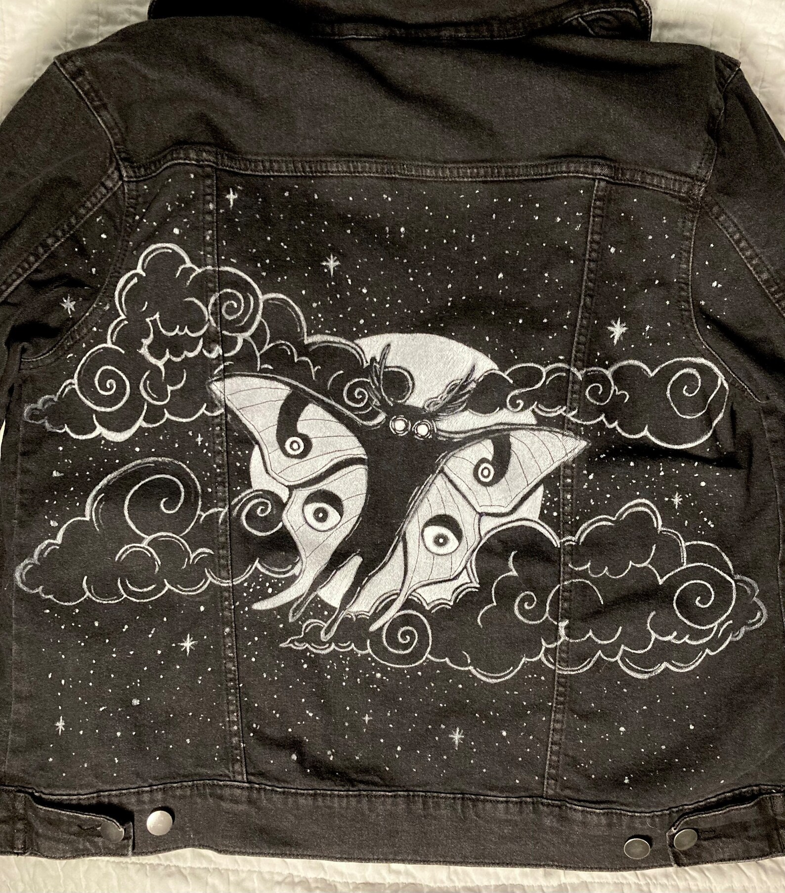 Mothman Jean Jacket - Etsy