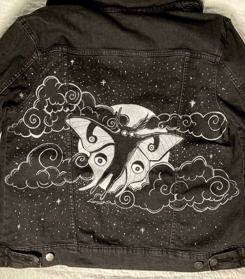 Mothman Jean Jacket - Etsy