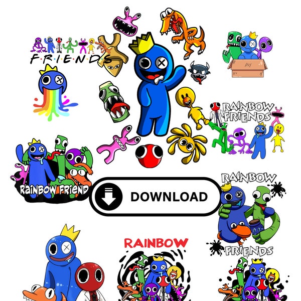 Rainbow Friends Bundle - Etsy