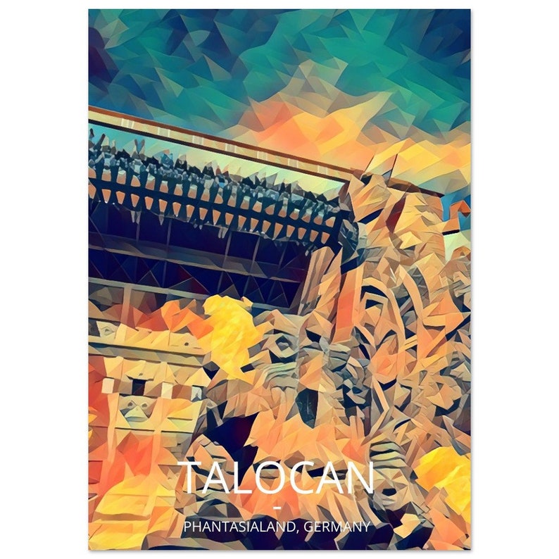 Talocan - Phantasialand | Coaster Poster - Etsy