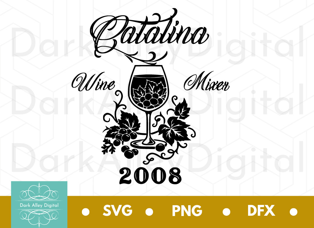 Catalina Wine Mixer Step Brothers SVG Cut File - Etsy