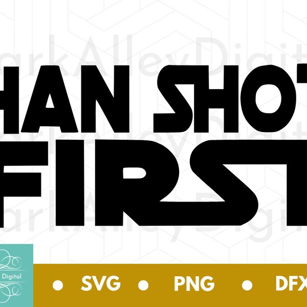 Han Shot First - Etsy