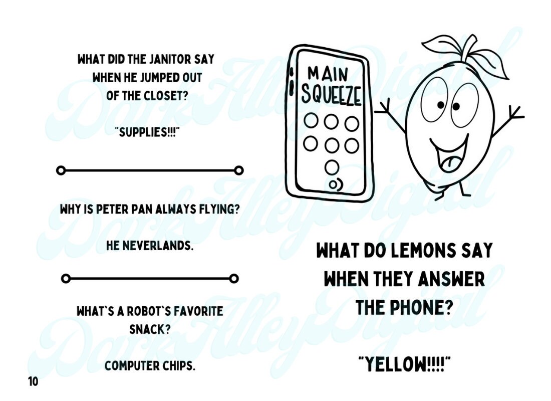 Father's Day Card/coloring Book/dad Jokes Gift From - Etsy