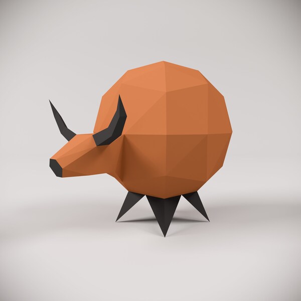 Animal Papercraft - Etsy