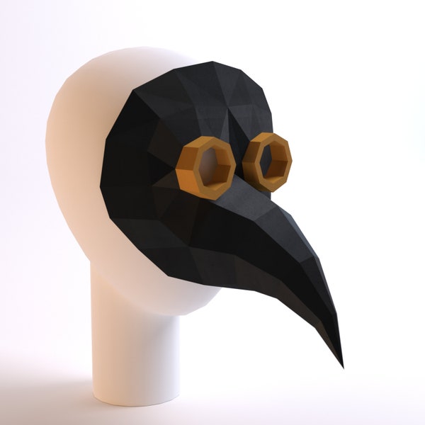 Polygonal Mask - Etsy