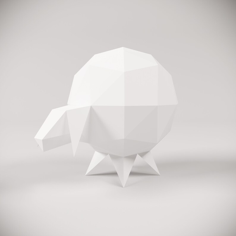 Funny Animal Papercraft, Sheep Papercraft , Low Poly Sheep. 3D Paper ...
