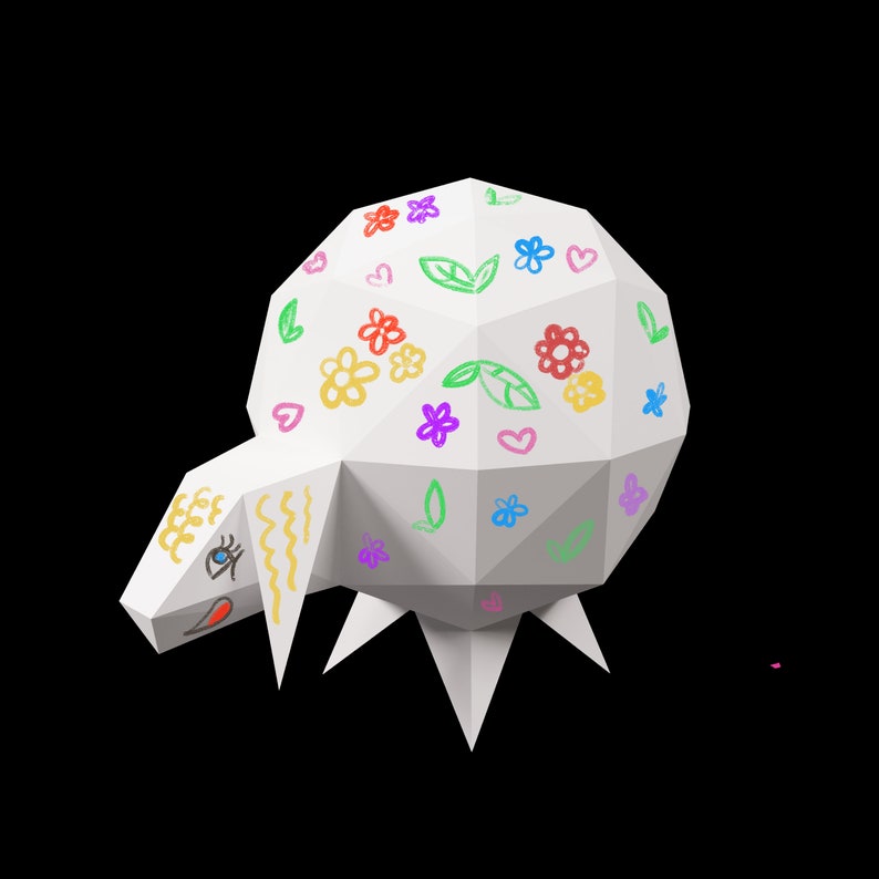 Funny Animal Papercraft, Sheep Papercraft , Low Poly Sheep. 3D Paper ...