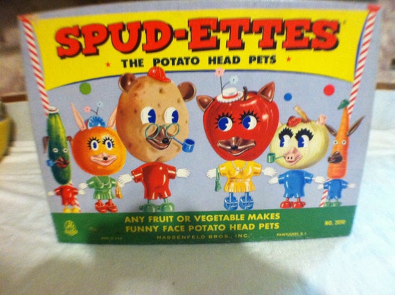 Mr Potato Head Spud-ettes 1950's-60's Very Rare HTF | Etsy