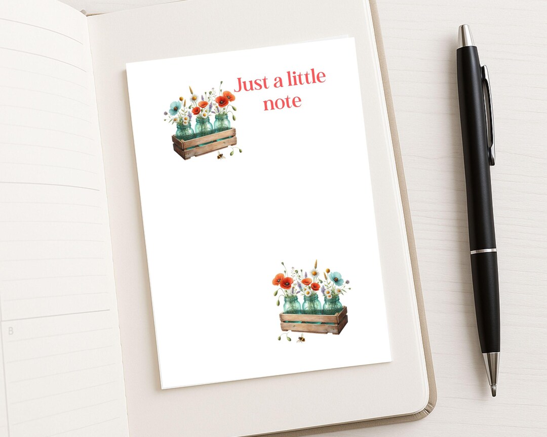 Just a Little Note Post-it® Note : Sticky Notepad Has 50 Sheets Sized 4 ...