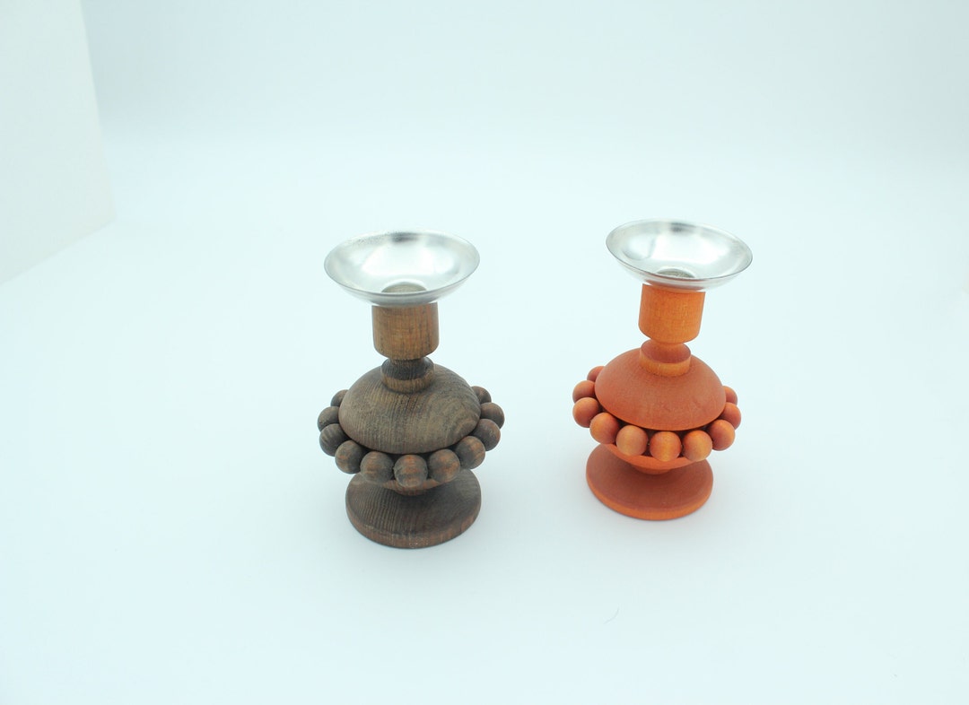 2x Aarikka Finland 'helmiriikkinen' Candle Holders - Etsy