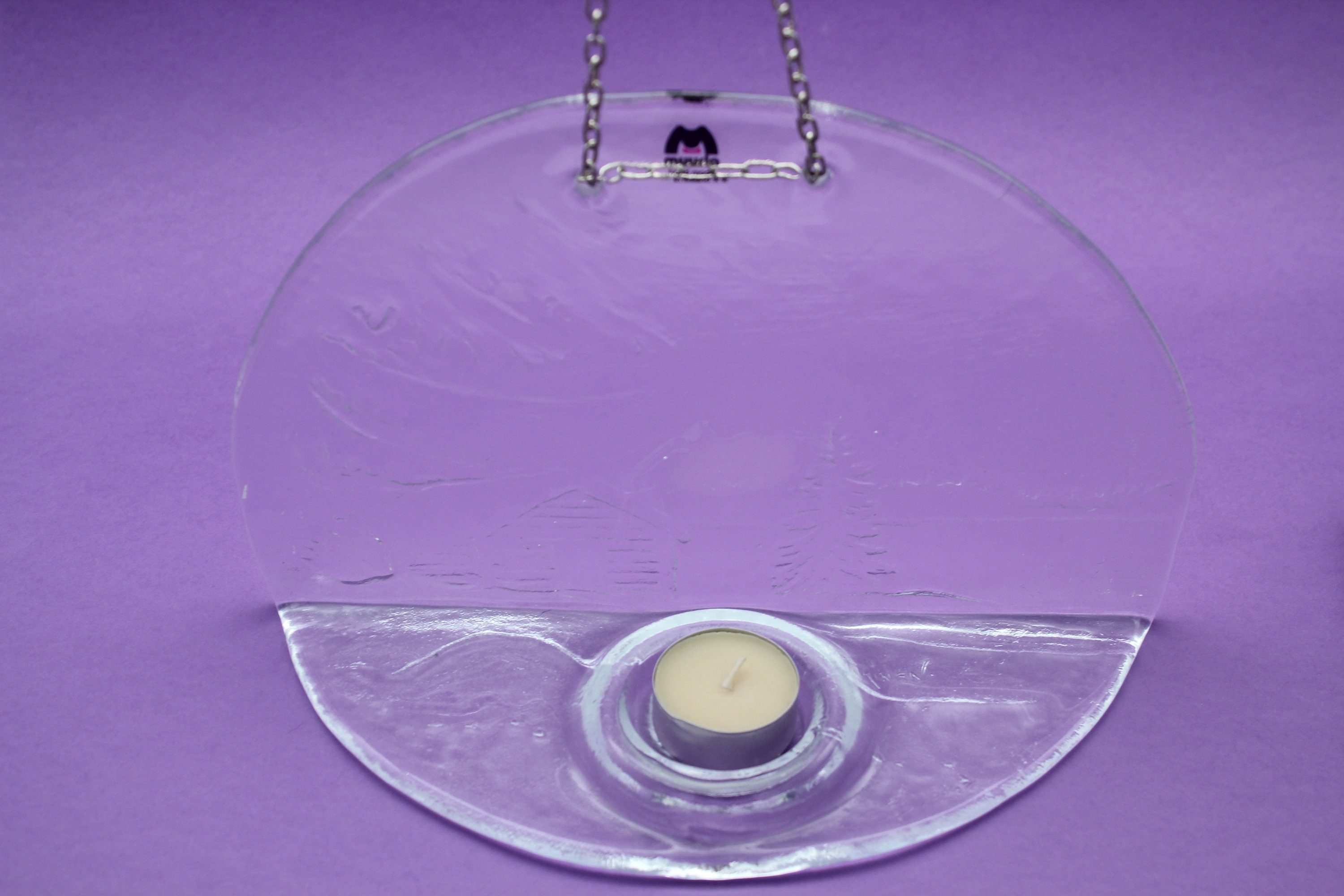 Muurla Finland Lanscape Glass Wall Candle Holder Tealight - Etsy