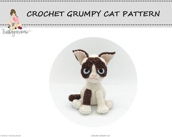 Grumpy Cat Crochet - Etsy