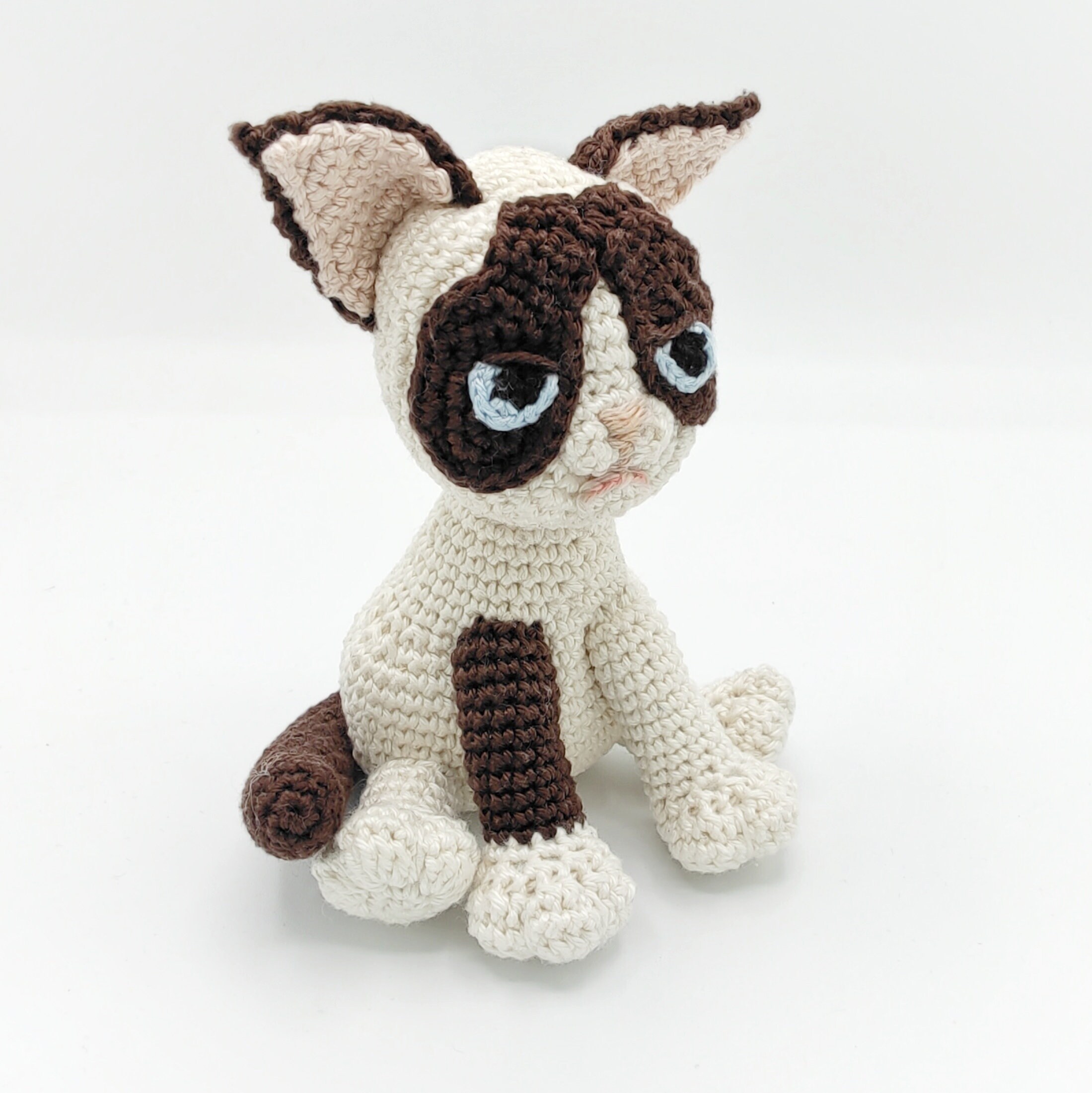 Crochet Grumpy Cat Crochet Pattern, Amigurumi, Häkelanleitung english ...