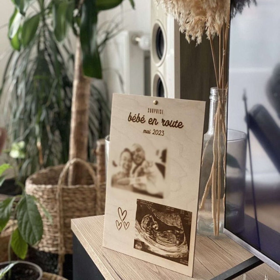 Custom Wooden Photo Frame A4_gravure Laser - Etsy