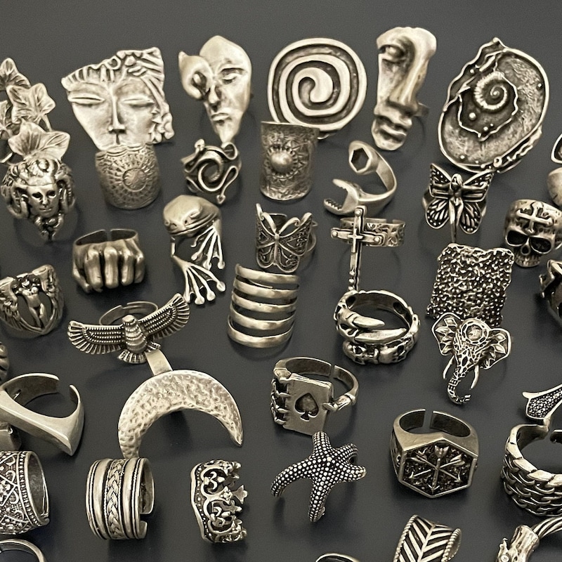 Gothic Rings - Etsy