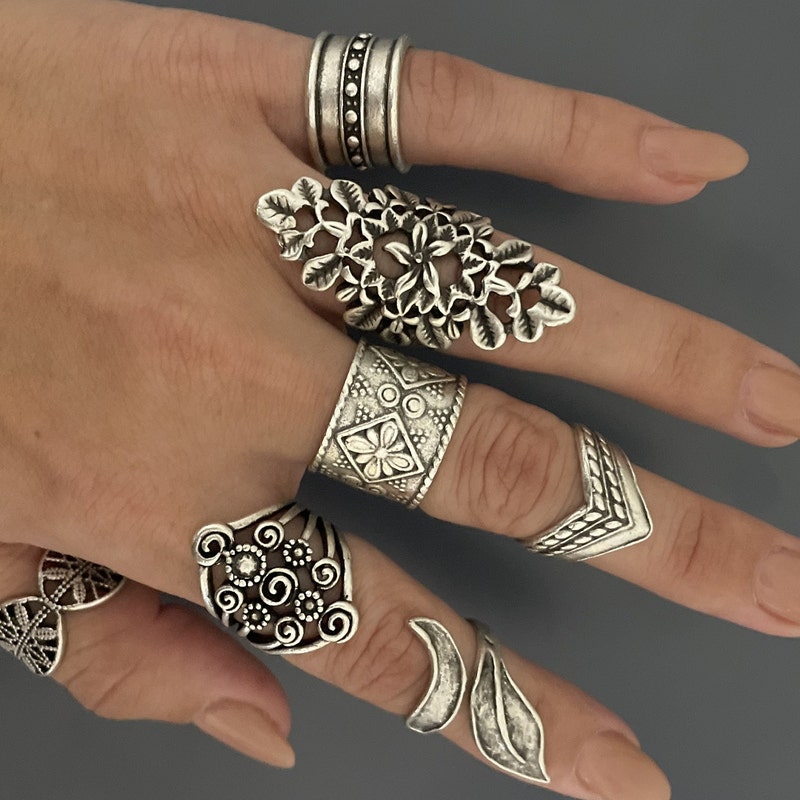 Boho Statement Ring - Etsy