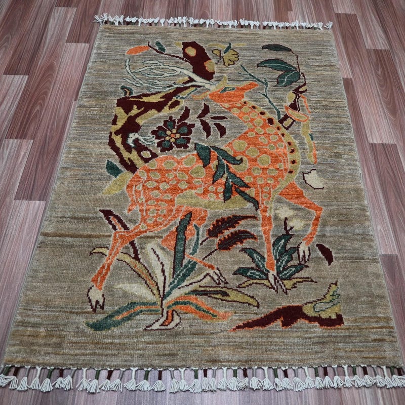 Pictorial Rug - Etsy