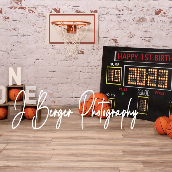 Basketball Birthday Sign - Etsy