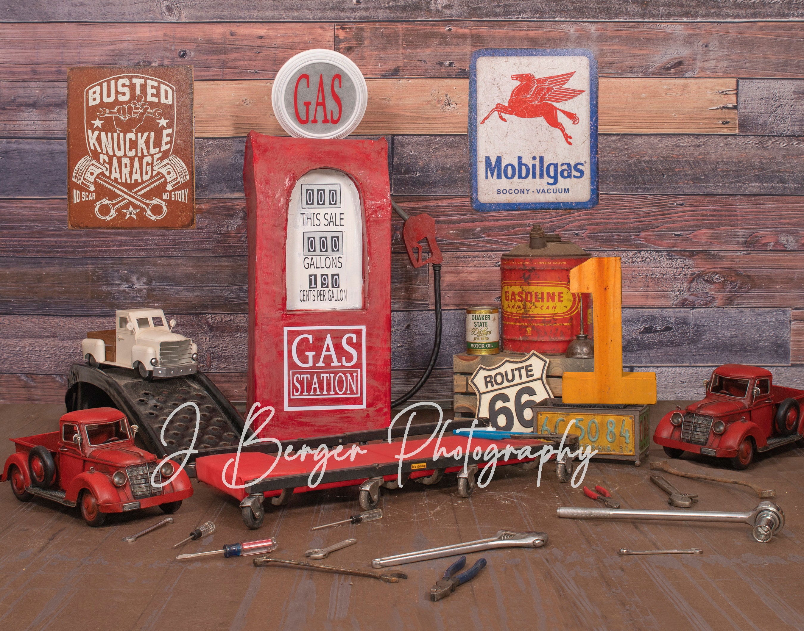 Toddler, Child, Digital Mechanic Garage Themed First Birthday ...