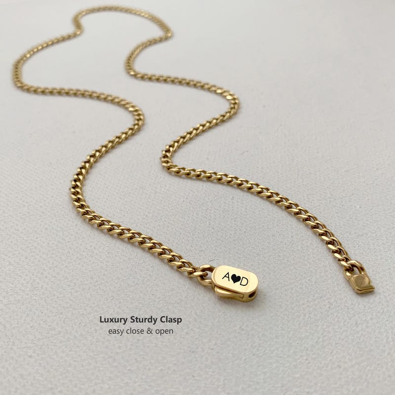Custom Mens Name Gold Chain - Etsy