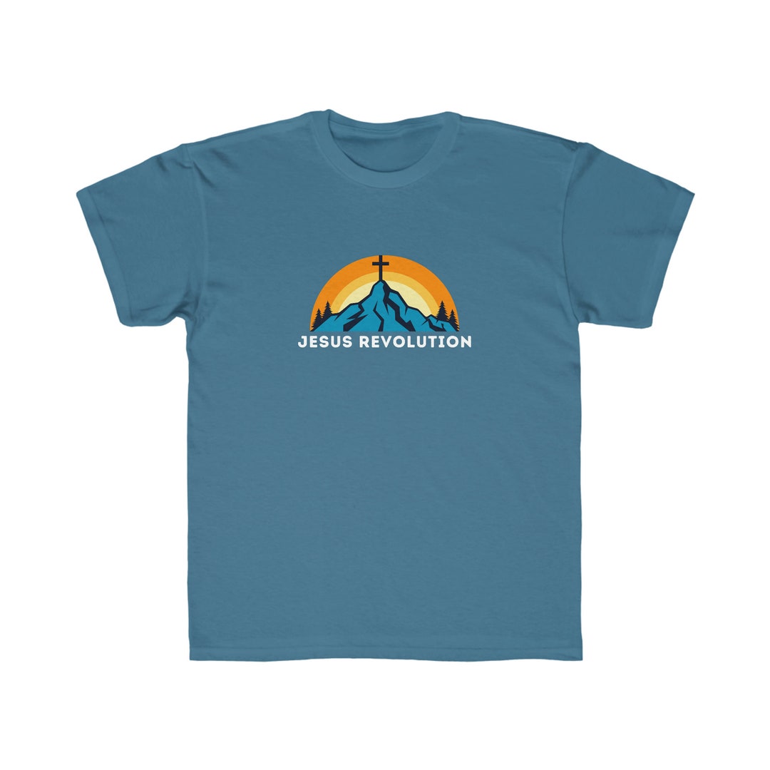 Jesus Revolution Kids Regular Fit Tee - Etsy