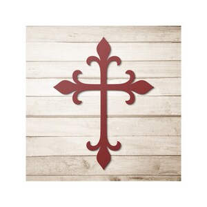 Pretty Cross Metal Wall Art - Etsy