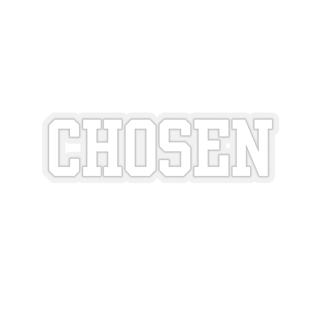 CHOSEN Kiss-cut Stickers - Etsy