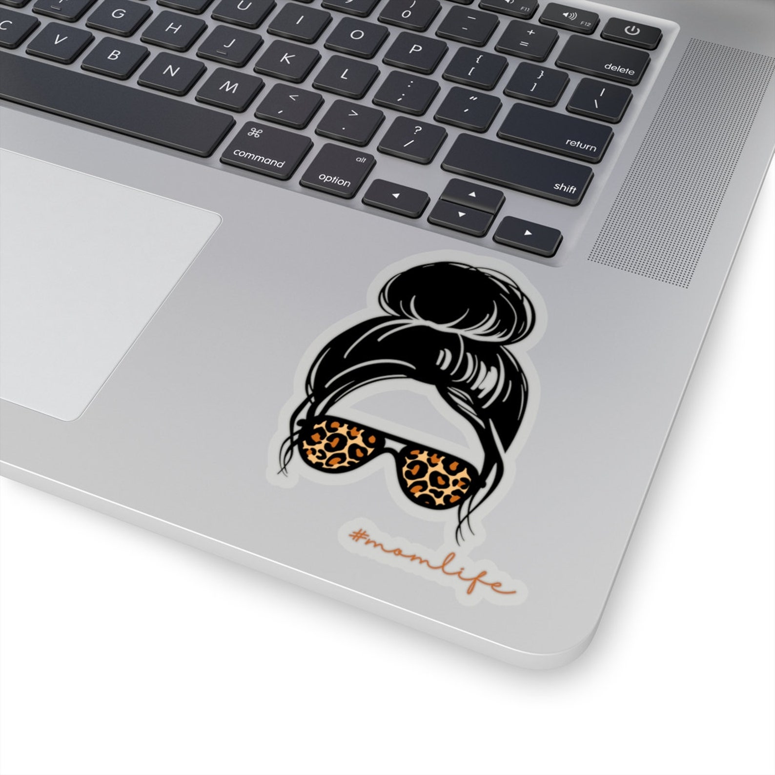 Messy Bun Mom Life Kiss-cut Stickers - Etsy