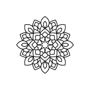 Mandala Metal Wall Art - Etsy