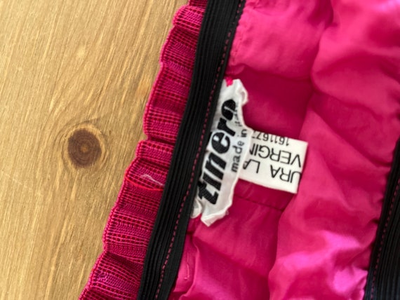 Vintage 1960s/ 1970s Tinero Italian Designed Hot Pink… - Gem