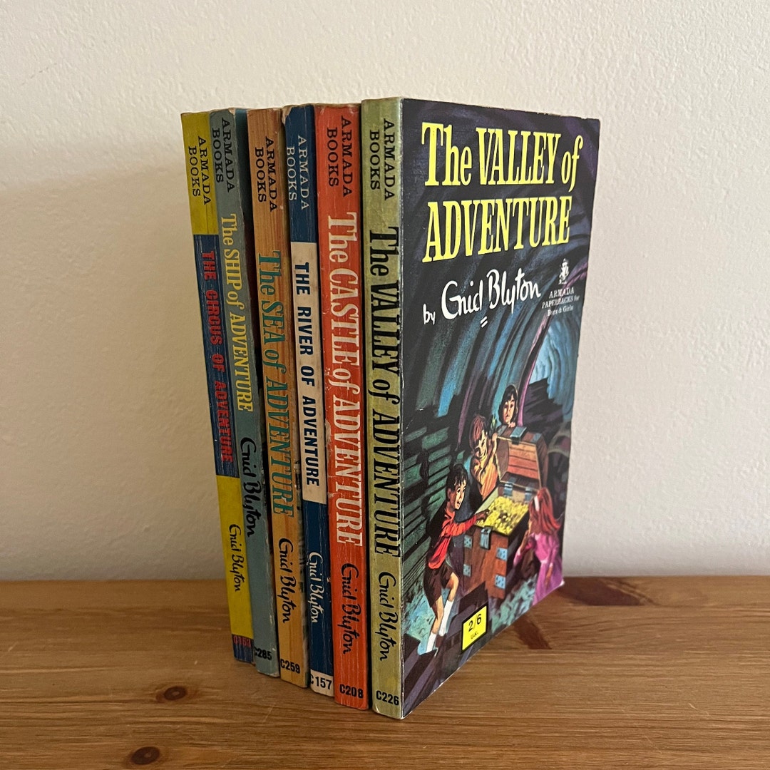 Vintage Enid Blyton Adventure Series Armada Books - 1960s Paperbacks - Etsy