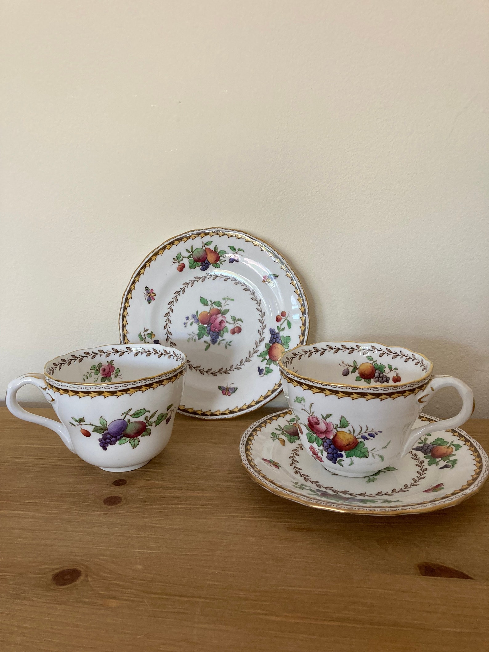 Spode Copelands Rockingham Tea Set Pieces Made for Harrods of | Etsy