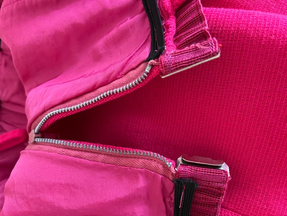 Vintage 1960s/ 1970s Tinero Italian Designed Hot Pink… - Gem