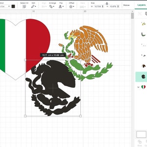 Mexico Svg, Mexico Flag Clipart, Svg, Cutfile, Vector. Mexican Flag Svg ...