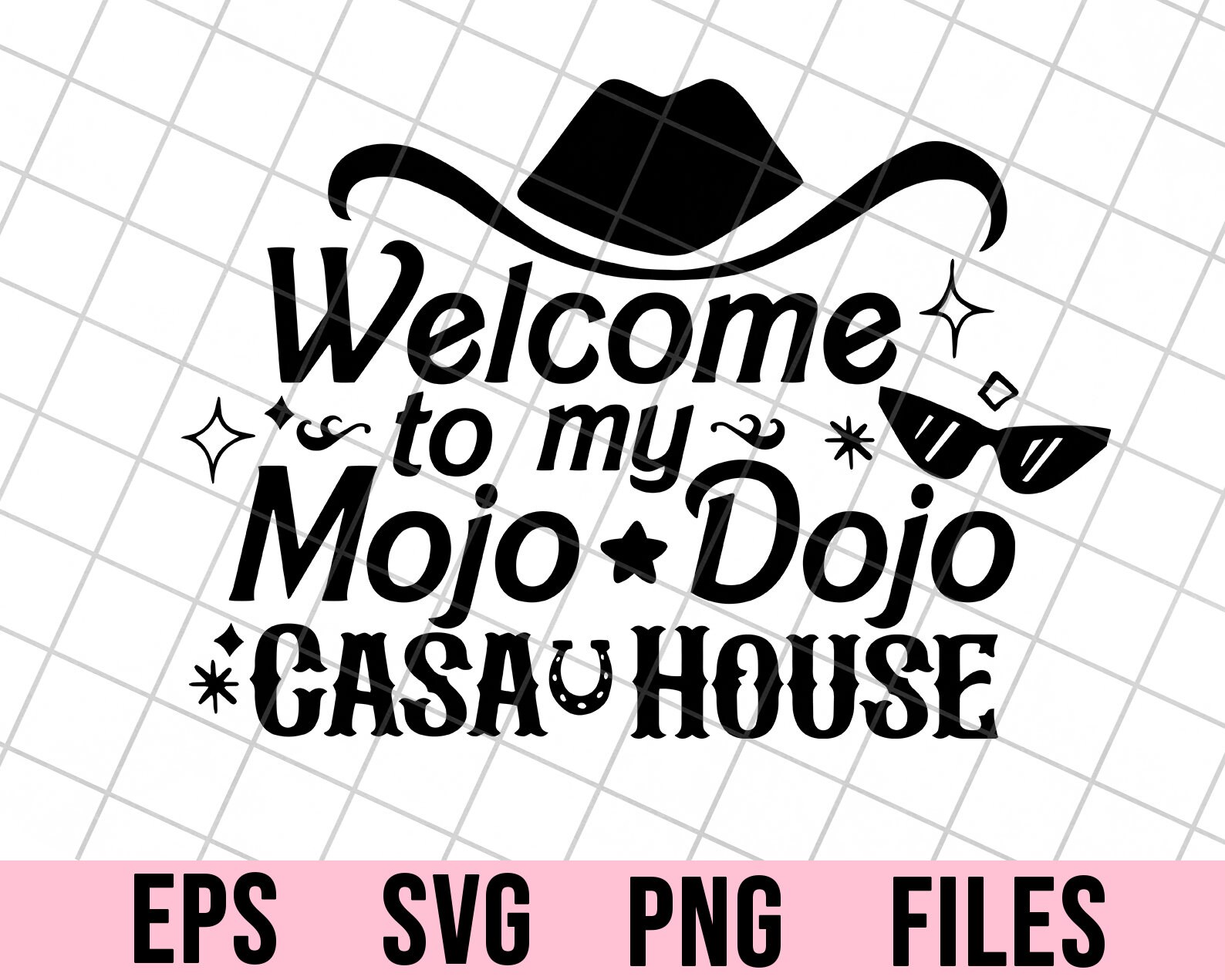 Mojo Dojo Casa House Ken Svg Eps Cutfile Welcome to My - Etsy Australia
