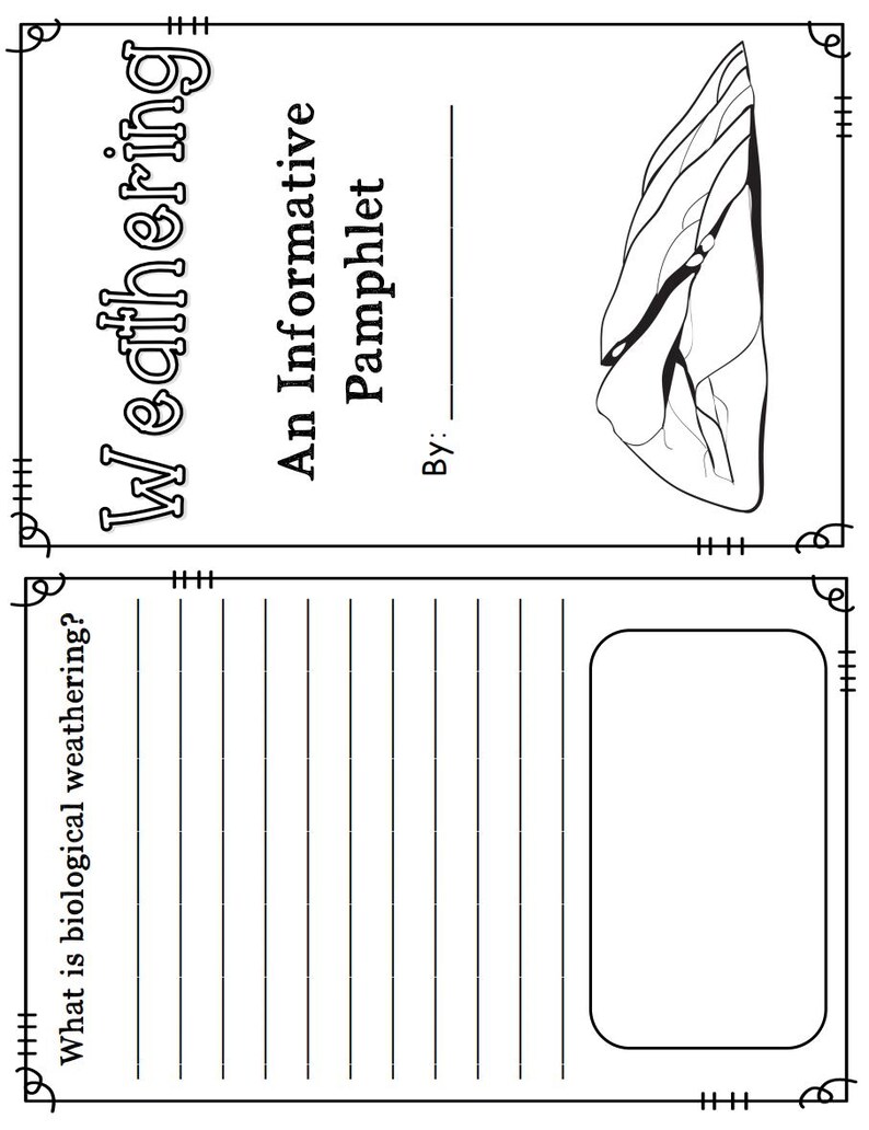 Weathering and Erosion Choice Board Activities - Etsy