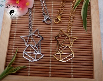 Chinese Fox Pendant - Etsy