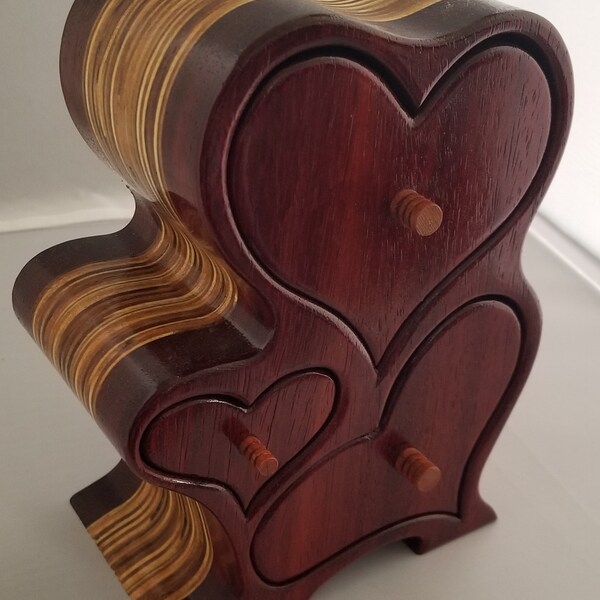 Heart Bandsaw Box - Etsy