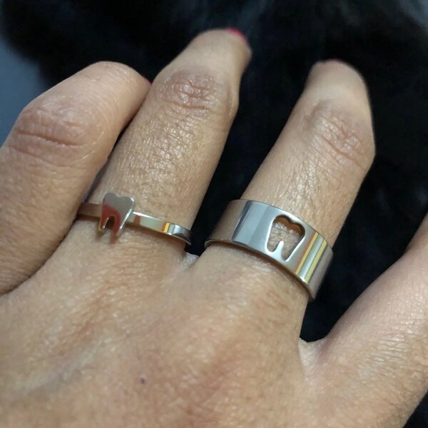 Tooth Ring - Etsy