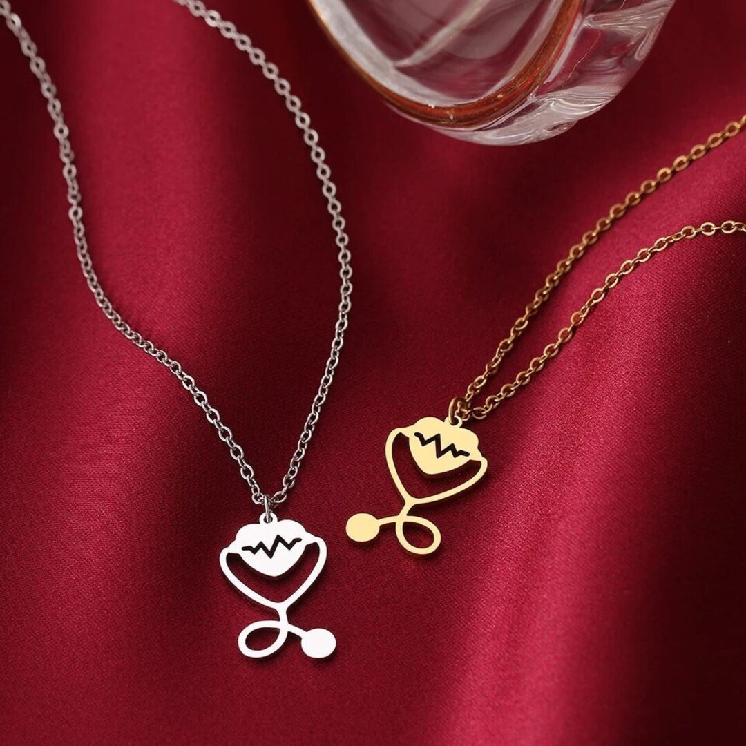 Dainty Stethoscope Necklace, Medical Student Nurse Assistant Gift, Gift ...