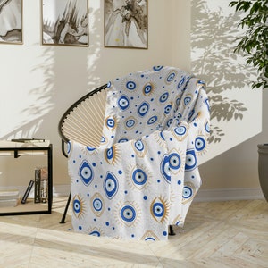 Evil Eye Blanket - Etsy