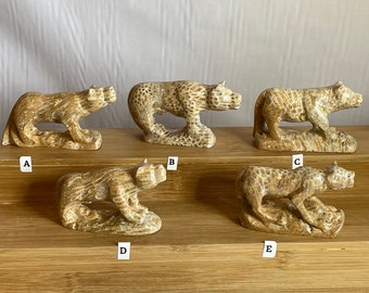 Leopard Fossil - Etsy