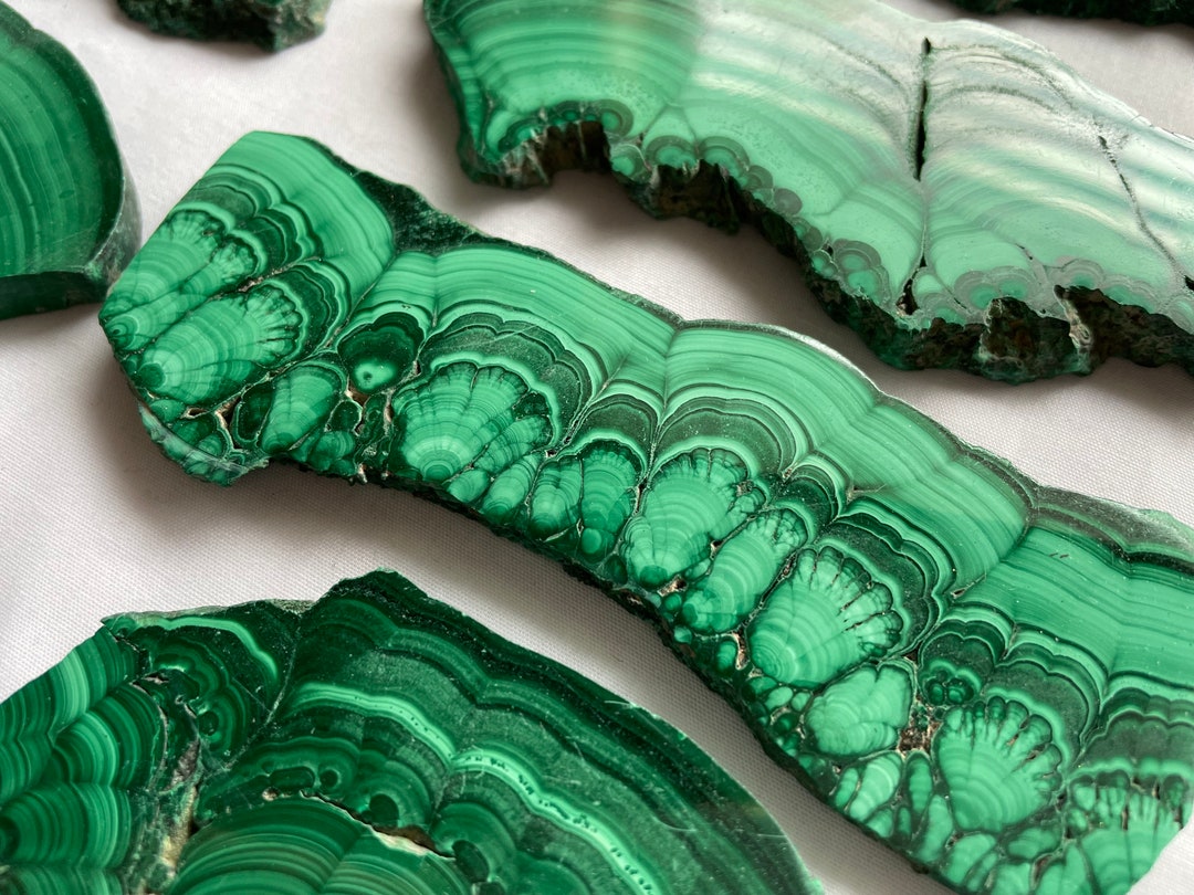 Malachite Crystal Slabs! WOW!!! so Pretty! - Etsy