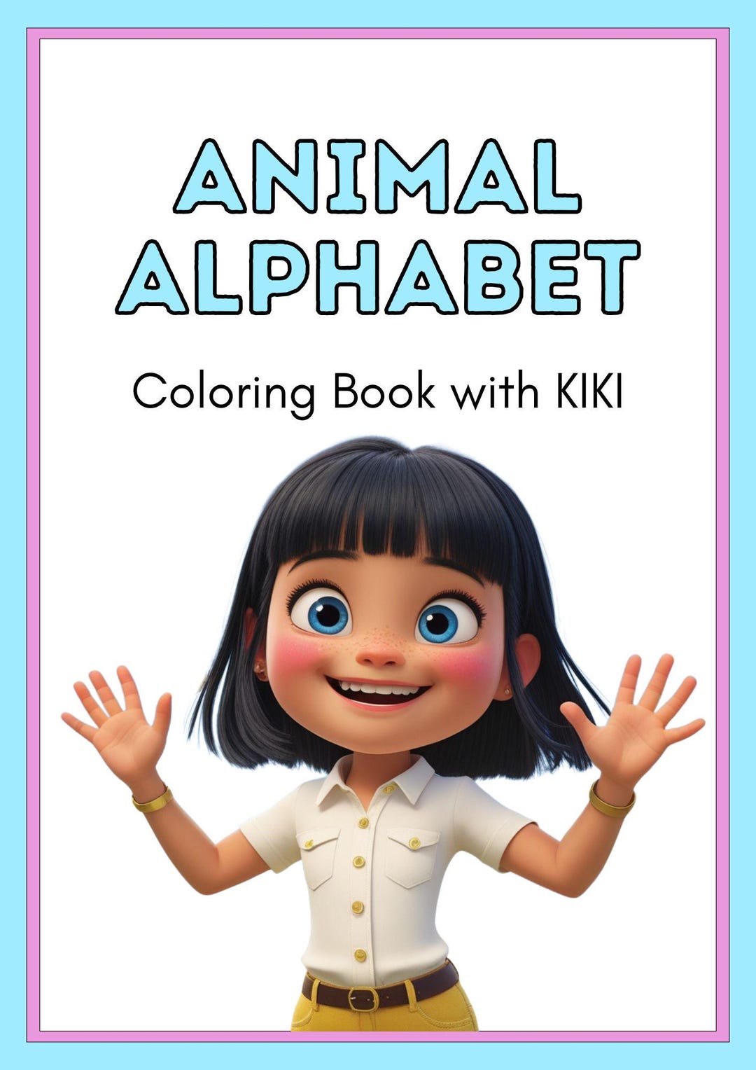 Animal Alphabet With Kiki – A to Z Printable Learning Pack for Kids ...