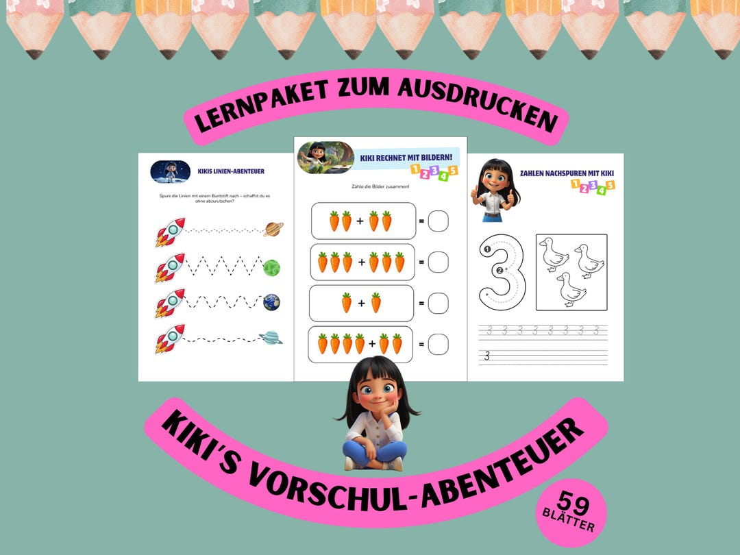 Early Learning Made Easy | 50+ Preschool Worksheets PDF to Print for ...