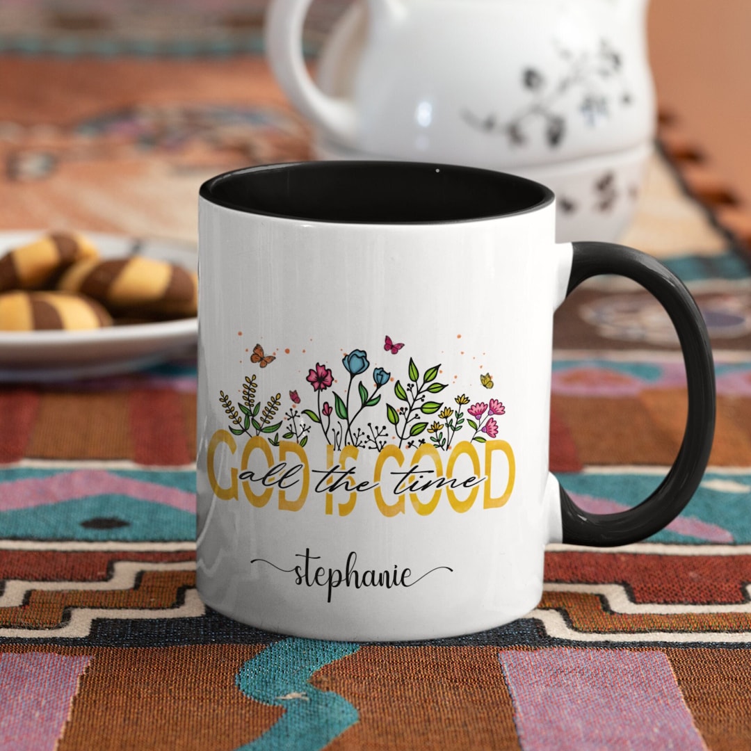 Personalized God is Good Mug, Custom My Daily Bible Affirmation Mug ...