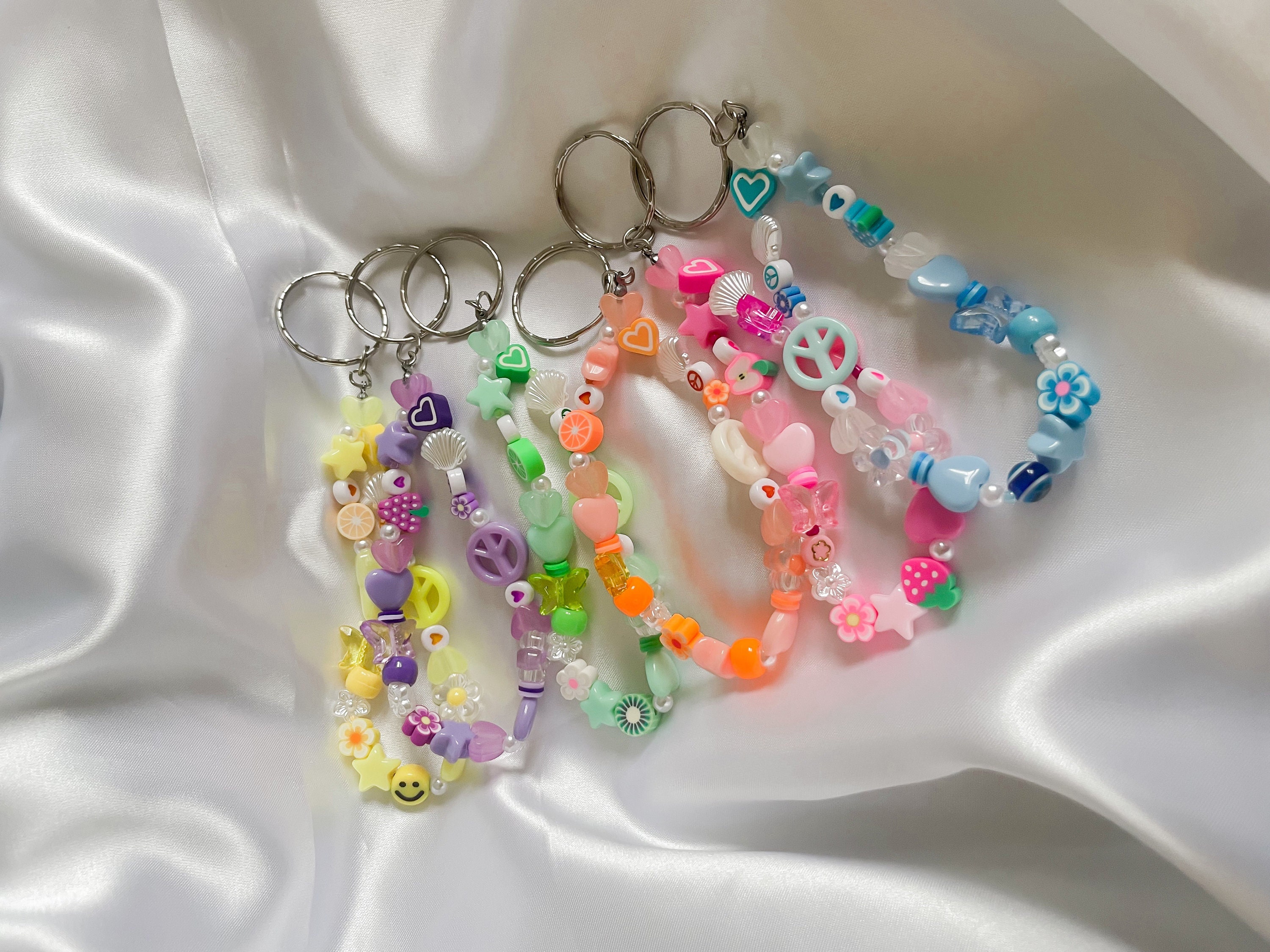 Beaded Key Ring