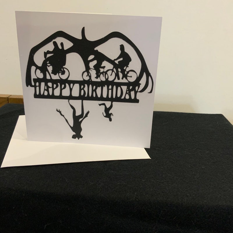 Strangers Things Birthday Card - Etsy UK
